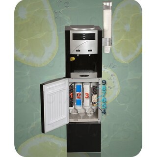 Crystal Quest CQP-WC-05901 Reverse Osmosis Water Dispenser - Black ...