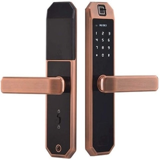 Fingerprint Door Lock, OLED Touch Screen Digital Security Smart Lever ...