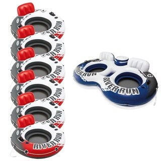 6-Pack 1-Seat Multiple Inflatable Raft - Bed Bath & Beyond - 36088993