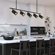 5-Light Modern Farmhouse Linear Swivel Track Lighting Spotlight for ...