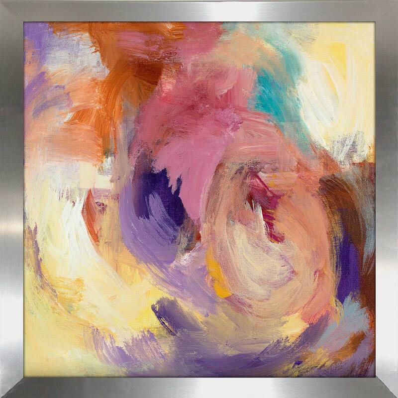 "Swirling Thoughts (Square)" Print on Acrylic - Overstock - 36560076