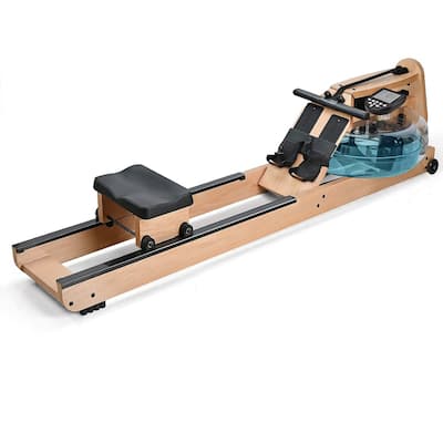 Water Rowing Machine Indoor Wooden Water Resistance Rowing Machine with ...