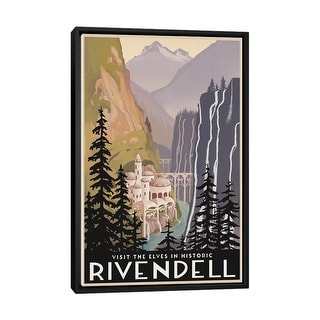 iCanvas "Visit Historic Rivendell" by Steve Thomas Framed Canvas Print ...