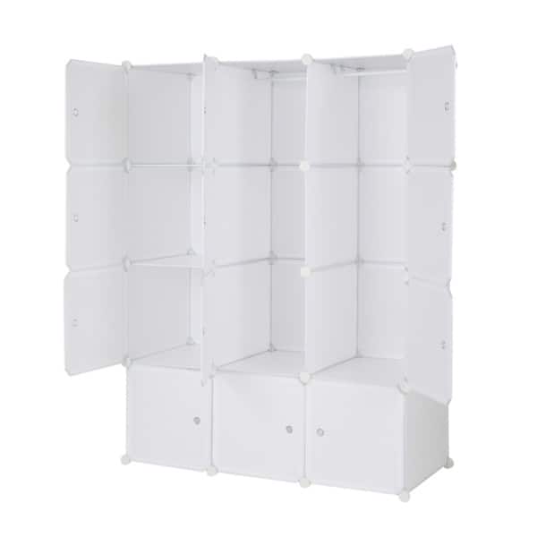 Stackable Cube Storage Shelves for Closet Organization - Bed Bath ...