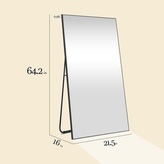 65''x22'' Full Length Mirror Floor Mirror - N/A - Bed Bath & Beyond ...