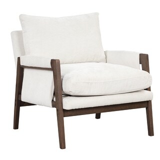 Velvet Accent Chair, Leisure Chair with Solid Wood - Bed Bath & Beyond ...