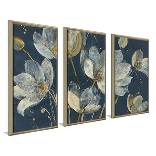 "Translucent Garden" Print on Floating Canvas Set of 3 - Bed Bath ...