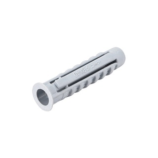 8x40mm Plastic Expansion Tube Bolts Column Frame Fixings Gray 50pcs ...