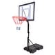 Portable Pool Basketball Hoop,45" - 53" Adjustable Height - Overstock ...