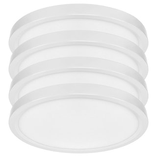 Luxrite 5 Inch LED Flush Mount Ceiling Light, 12W 800LM, 5CCT ...
