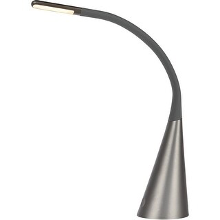 Illumen Collection 1-Light metallic grey Finish LED Desk Lamp - One ...