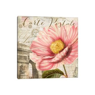 iCanvas "Bonjour II" by Color Bakery Canvas Print - Bed Bath & Beyond ...