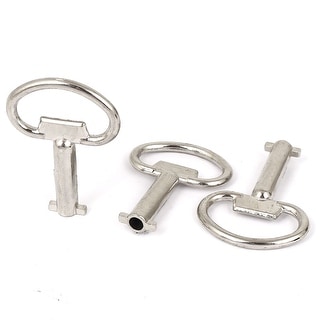 Cabinet Cupboard Lock 14mm Width Double Barb Spanner Utility Key 3pcs ...