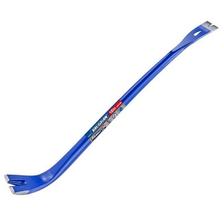 Vaughan 18 Inch Pry Crow Bar with Nail Puller and Curved Handle ...