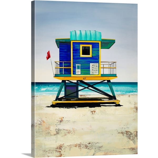 "Lifeguard On Duty V" Canvas Wall Art - Bed Bath & Beyond - 31480436
