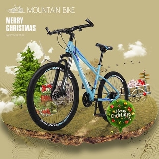 26 Inch High Performance Carbon Steel Mountain Bike Shimanos 21 Speed ...