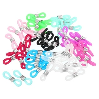 50pcs Eyeglass Chain Connector Sunglasses Strap Holder Chain End Loop ...