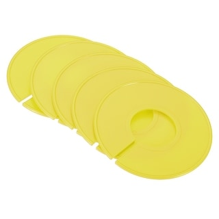 6pcs Clothes Divider, Clothing Rack Size Dividers Round Separator - Bed ...