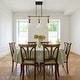 Luray Modern Farmhouse 3-light Faux Wood Chandelier Rustic Linear ...
