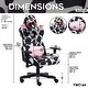 COW Series Gaming Chair with Memory Foam, 150° Recline, Adjustable ...