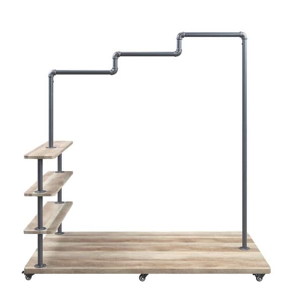 Industrial Coat Racks Metal Bending Water Pipe Style Frame Support ...