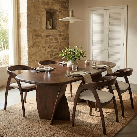 5-Piece Sets Mid-Century Modern, Furniture of America Dining Sets ...