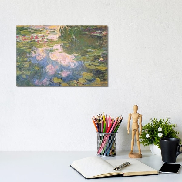 iCanvas "Nympheas, c.1919-22 " by Claude Monet Canvas Print - Bed Bath ...