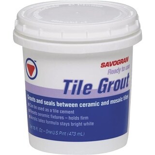 Savogran Pint Premixed Tile Grout 12861 Unit: EACH - Bed Bath & Beyond ...