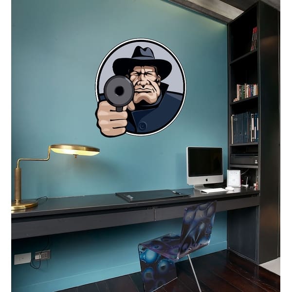 Gangster Decal, Gangster Sticker, MOB Decal, MOB Sticker - Bed Bath ...