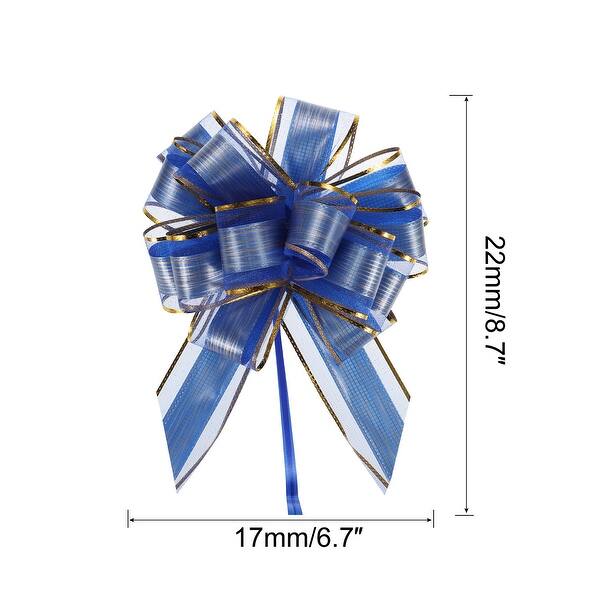 20pcs Large Pull Bow Gift Wrapping Bows Ribbon Organza - Bed Bath ...