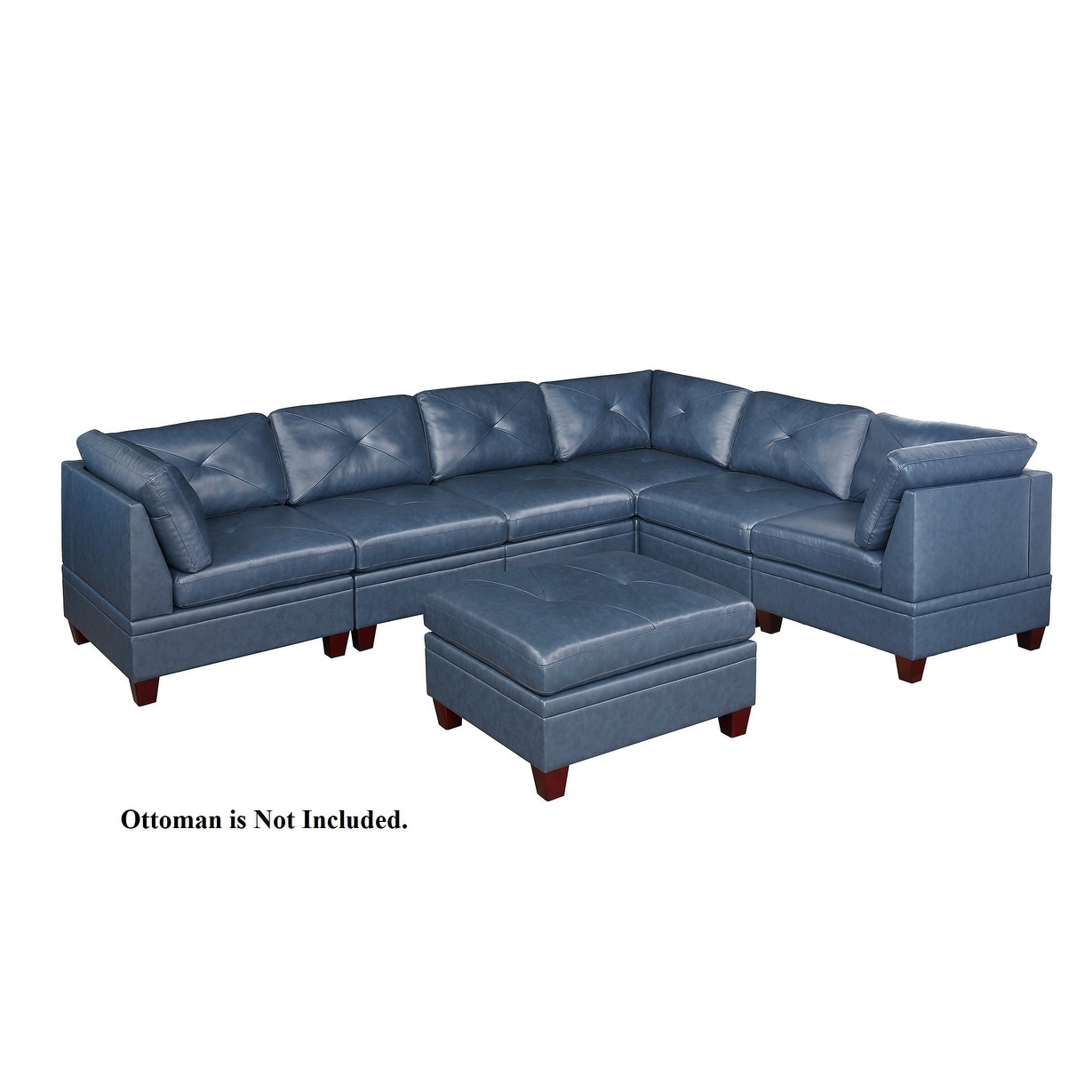 Blue Leather Sectional Sofas - Bed Bath & Beyond