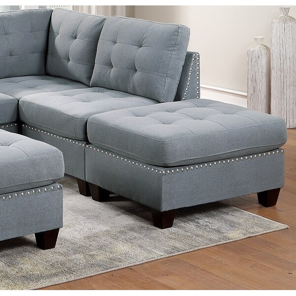 Tufted ottoman cushion store