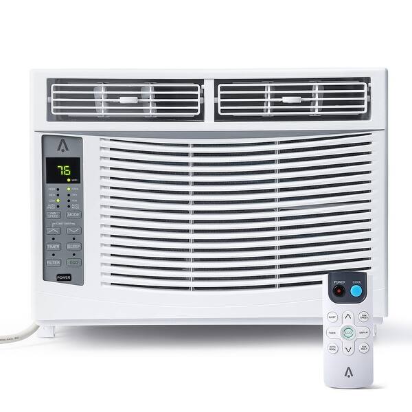 Air Conditioner 6000 AC Unit with Remote/App Control Flexible Window ...