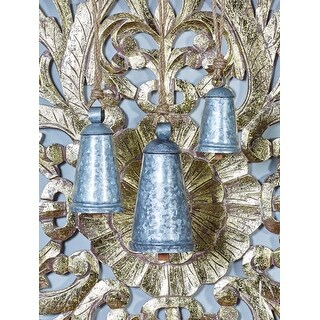 Grey Iron Rustic Bell (Set of 3) - Bed Bath & Beyond - 21683610