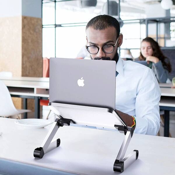 Laptop Workstation Stand Adjustable Student Desks Writing Desks - Bed ...