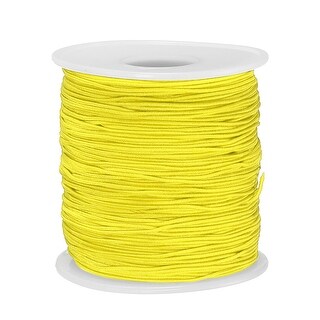 Elastic Cord Stretchy String 0.8mm 109 Yards Golden for Crafts - Bed ...