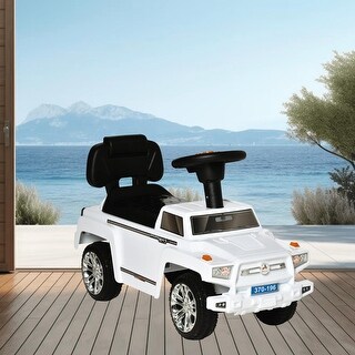 Kids Ride on Push Car, SUV Style with Horn, Music, Working Lights ...