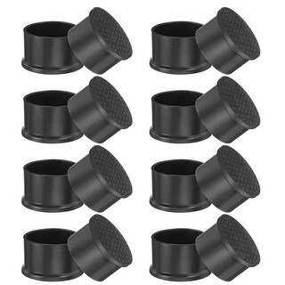 Round Plastic Hole Plugs, Tubing Insert End Cap for Rectangle Metal ...