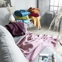 IBENA Solid Plush Throw in 16 Colors - Bed Bath & Beyond - 22926659