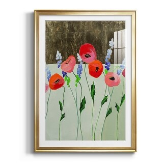 Poppy Party Premium Framed Print - Ready to Hang - Bed Bath & Beyond ...