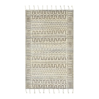 Inka Bohemian Tribal Hand-Knotted Area Rug - Bed Bath & Beyond - 32014417