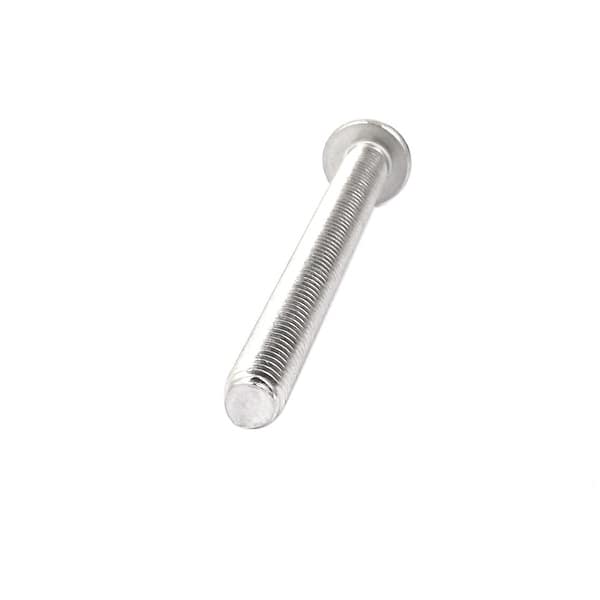 M5 x 30mm Full Thread Button Head Socket Cap Screw Silver Tone 15 Pcs ...