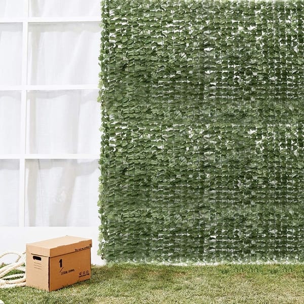 faux leaf screen