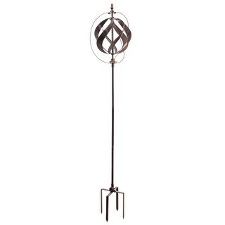 85.5 in. Copper Sphere Misting Wind Spinner - Bed Bath & Beyond - 37155552