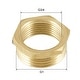 G1 Male to G3/4 Female Hex Thread Bushing Piping Connector Adapter ...