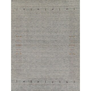 Gabbeh Oriental Area Rug Handmade Wool Carpet - 8'2"x 9'11" - Bed Bath ...