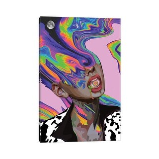 iCanvas "She Is The Moon" by Mahsa Yousefi Canvas Print - Bed Bath ...