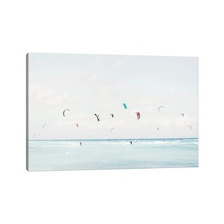 iCanvas "Kite Surfing" by Gal Design Canvas Print - Bed Bath & Beyond ...
