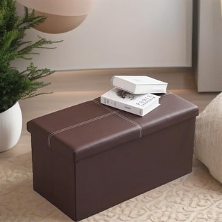 PVC MDF Foldable Storage Footstool with Anti-Rust and Anti-Skidding ...