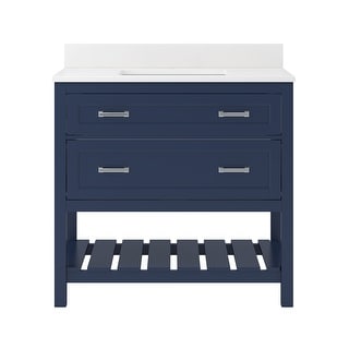 CRAFT + MAIN LSVT3722D-QSW1 Lawson 37" Free Standing Single Basin - Bed ...